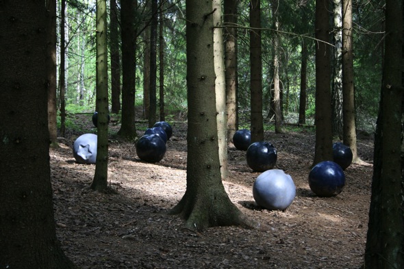 NLA - Sti for øye - utendørs galleri i skogen